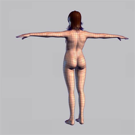 Character Rigged Naked D TurboSquid