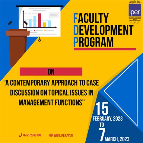 Faculty Development Program Iper Bhopal