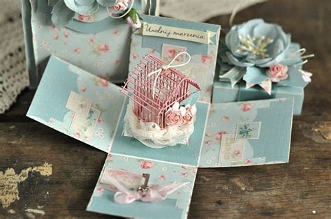 Card And Mini Exploding Box Pion Designs Blog