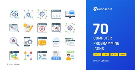 Download Computer Programming Icon Pack Available In Svg Png And Icon Fonts