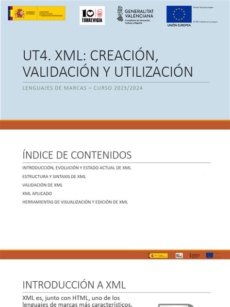 Lenguaje De Marcas Pdf Xml Lenguaje De Marcado