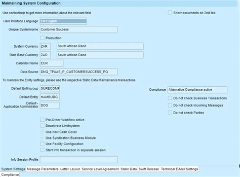 Doka Compliance Checking Configuration Doka Saas Help And Support