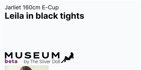 Jarliet Cm E Cup Leila In Black Tights The Silver Doll