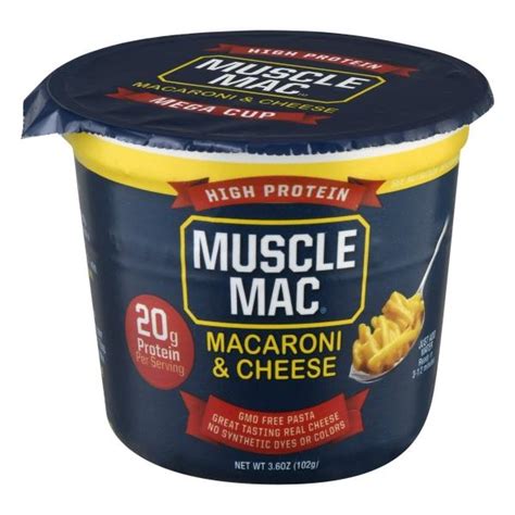 Muscle Mac Macaroni And Cheese Micro Cup Products Lowes Foods To Go