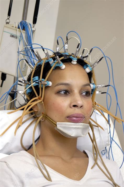 EEG Examination Stock Image M400 0136 Science Photo Library