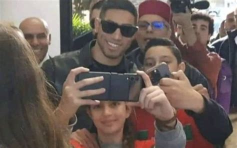 Achraf Hakimi Als Held Onthaald In Ksar El Kebir Video