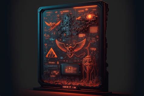 Premium Photo Futuristic Tech Panel Premium Photo Futuristic Tech Panel