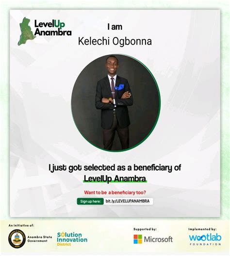 Kelechi Ogbonna On Linkedin Levelupanambra