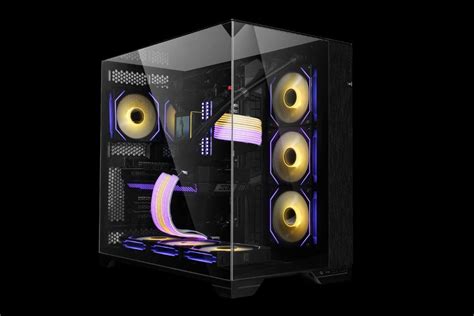 INSTOCK LIAN LI 011 VISION BLACK WHITE CASING Computers Tech Parts Accessories