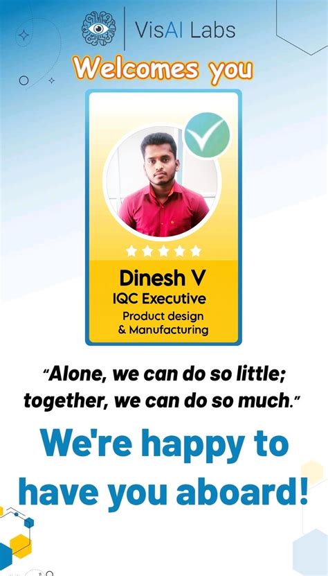 Visai Labs On Linkedin Dineshv Newbeginnings