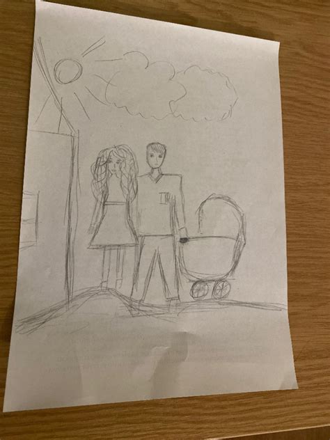 Создать мем семья рисунок набросок семья карандашом рисунок семьи Картинки Meme