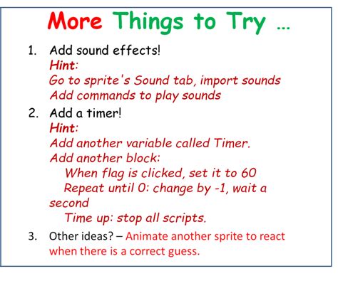 Beginners Scratch Guessing Game Coderdojo Athenry