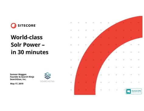 World Class Solr Power In 30 Minutes Ppt