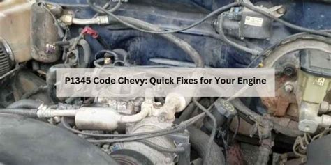 P0327 Chevy Malfunction Quick Fixes And Tips