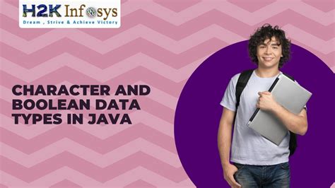 Character And Boolean Data Types In Java Variables And Data Types Java Online Training Youtube