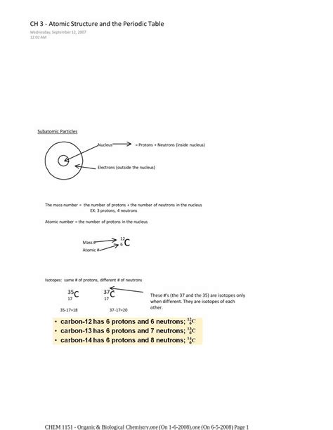 Pdf Chapter 3 Atomic Structure And The Periodic Table Dokumen Tips