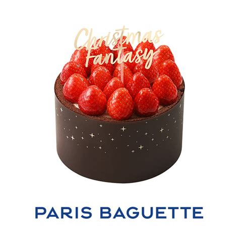 파리바게뜨 23년x Mas X Mas 블레싱 초코베리 케이크 홈플러스 택배배송