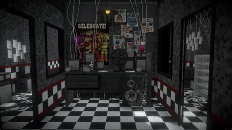 Fnaf 1 Office Download Free 3d Model By Kurinov8sergey 716a0f2