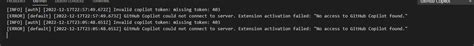 Invalid Copilot Token Missing Token 403 Community Discussion 42013