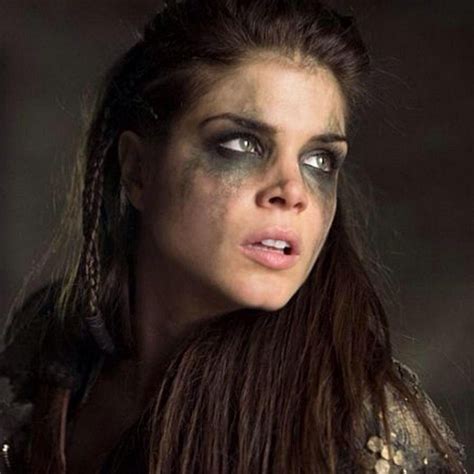 Marie Avgeropoulos Octavia Blake The 100 Eye Makeup Octavia