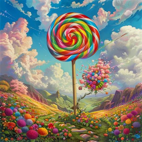 Premium Photo Candy World