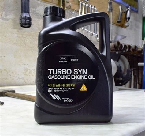 Моторное масло HYUNDAI Turbo SYN gasoline engine oil 5w/30 - «Плохое ...