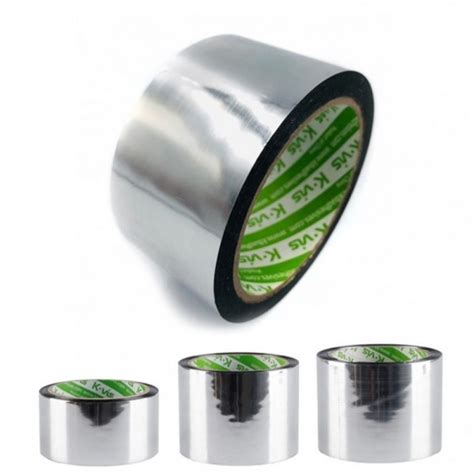 소유 은박테이프 알루미늄 테이프 배관 연통 보수용 50mm X 100m 1개 소유티앤이종합쇼핑몰
