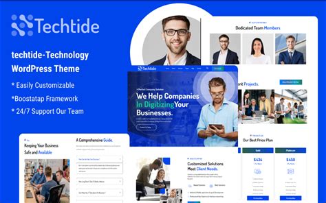 Techtide Technology Wordpress Theme Template Witch