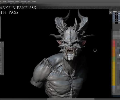 Artstation How To Render Correctly In Zbrush Ruseng Tutorials