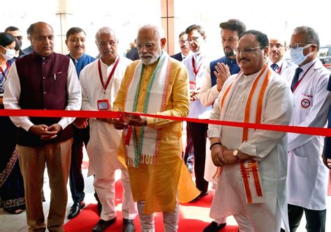 Bilaspur Prime Minister Narendra Modi Inaugurates The Aiims Hospital