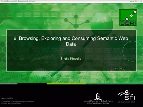 Ppt 6 Browsing Exploring And Consuming Semantic Web Data Powerpoint Presentation Id6914044