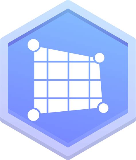 Distort Polygon Icon 38505732 Vector Art At Vecteezy