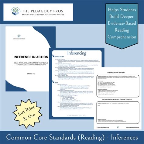 Ccss Inferencing Critical Thinking Textual Evidence Inference In Action