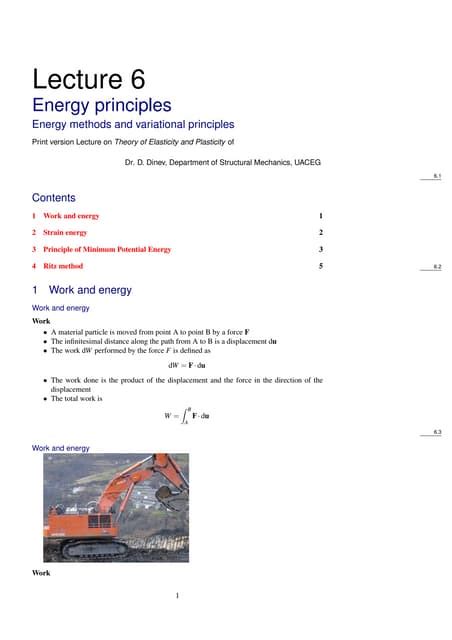 Energy Method Ppt Physics Science