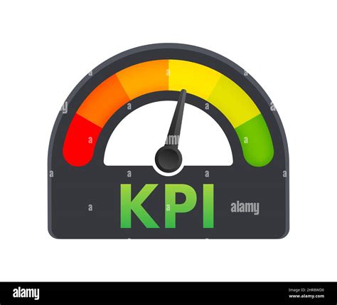 Kpi Key Performance Indicator Measurement Optimization Strategy Vector Illustration Stock