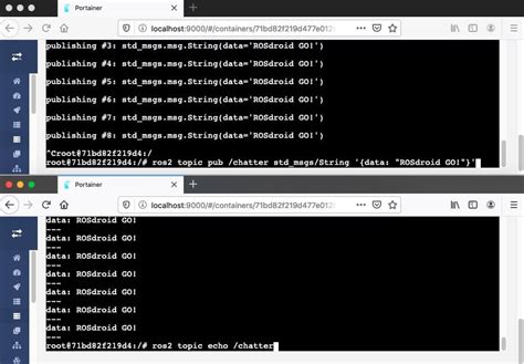Running Ros2 From The Web Browser With Docker And Portainer Rros