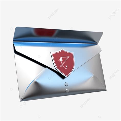 Envelope With Shield Insecure Isolated Internet Security Or Privacy Protection Or Ransomware