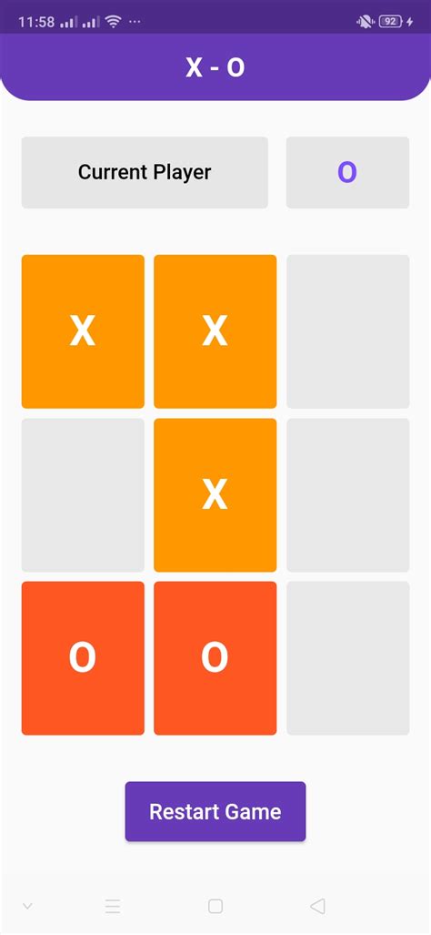 X O Game Using Dart Flutter Animation Sharedpreferences