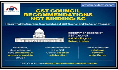 Gst Council The Next Advisor