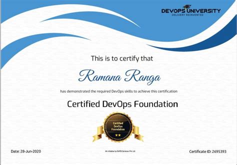 Ramana Ranga On Linkedin Devopsuniversity Devops