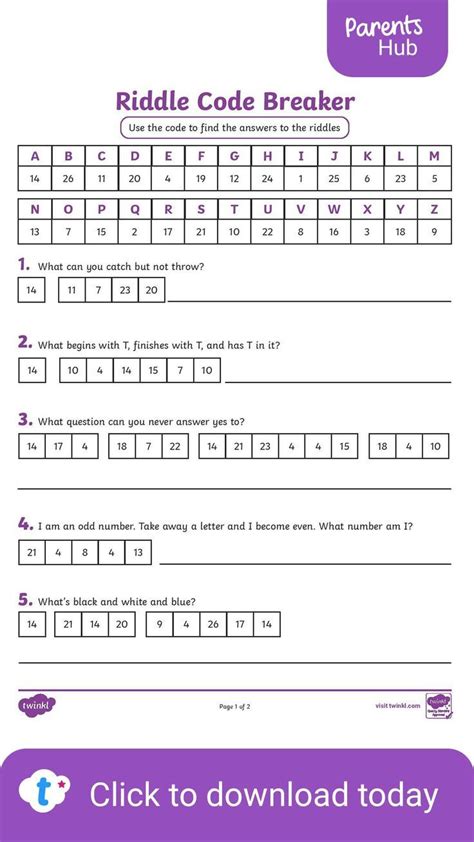 Crack The Code Puzzles Free Printable Featuring Donut Jokes Artofit
