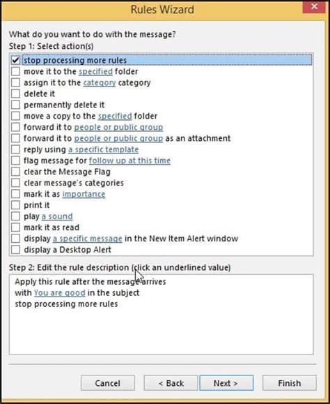 Outlook 规则不起作用？ 故障排除指南来修复它 Techesi
