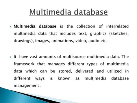 temporal database multimedia database access control flow control pptx