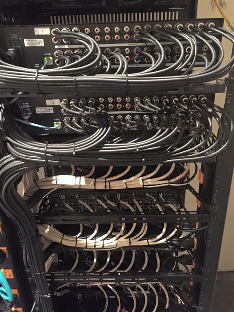 Av Rack Management Its An Art Form Cableporn