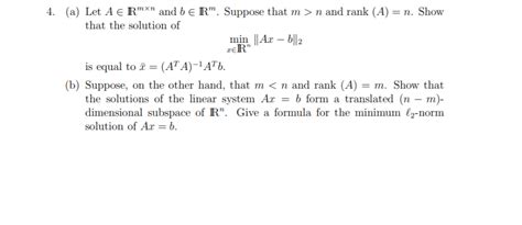 Solved I Need The Solution Of Both Parts A And B Please