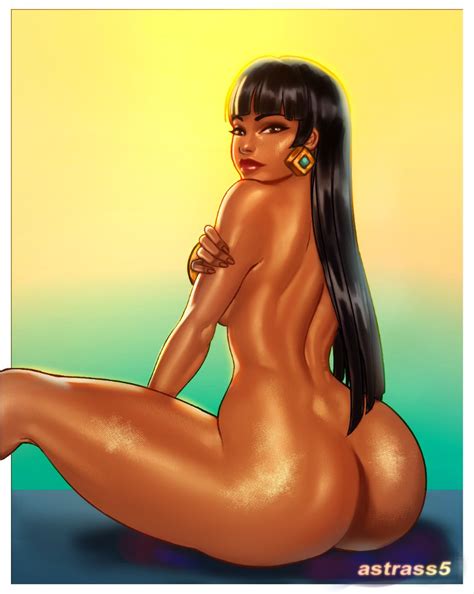 Rule 34 Ass Astrass Big Ass Black Hair Blunt Bangs Brown Eyes Chel