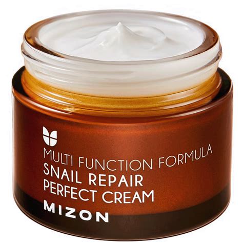 Mizon Snail Repair Cream Anti Aging Hydration Skin Elasticity And