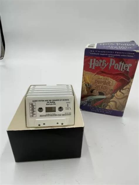Harry Potter And The Chamber Of Secrets Audio Book Casette Tape Set £9
