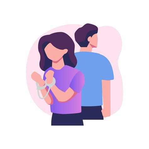 Codependency Flat Style Illustration Vector Design 24082333 Vector Art At Vecteezy