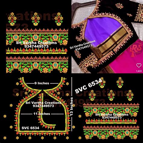 Sri Varsha Creations Sri Varsha Creations Computer Embroidery Designs